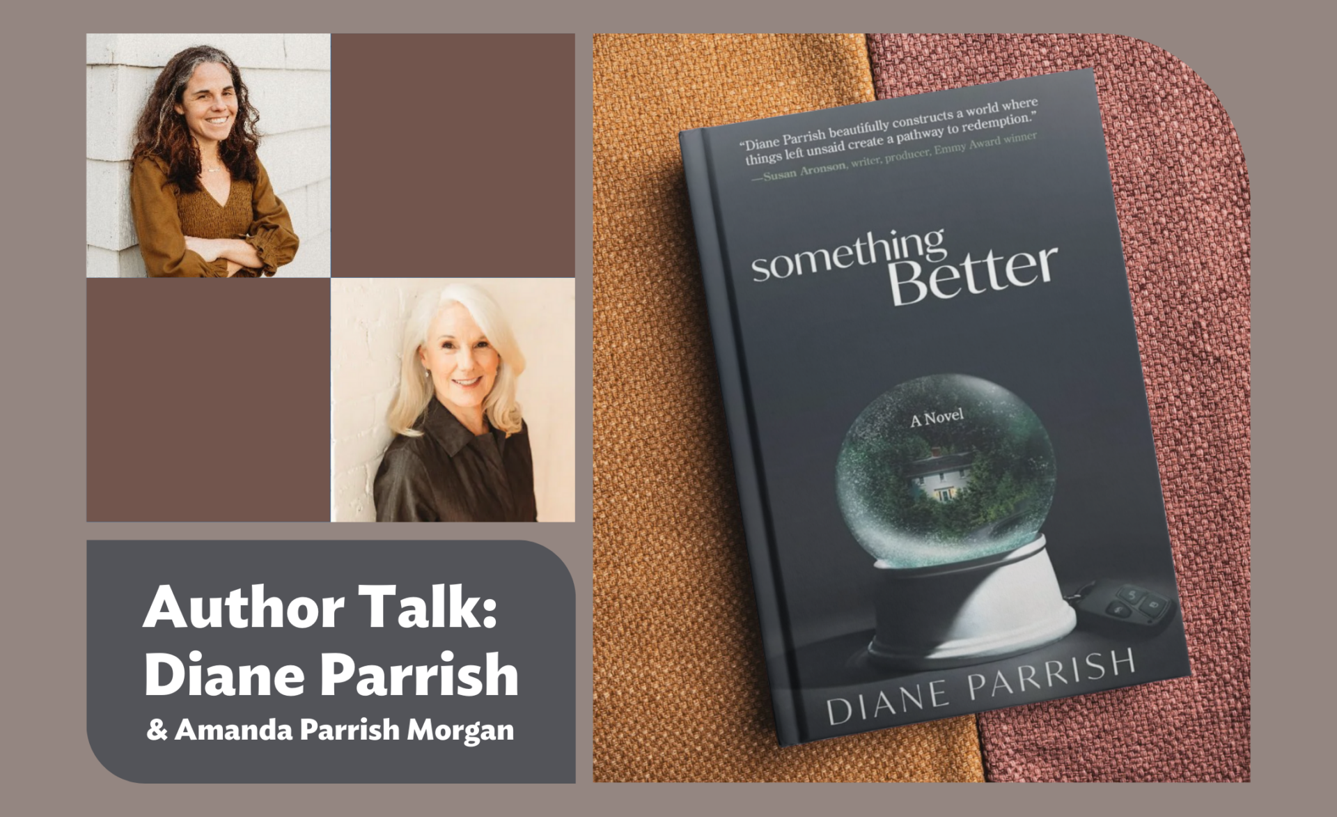 Author Talk: Diane Parrish on Her Novel, 'Something Better' | The Westport Library