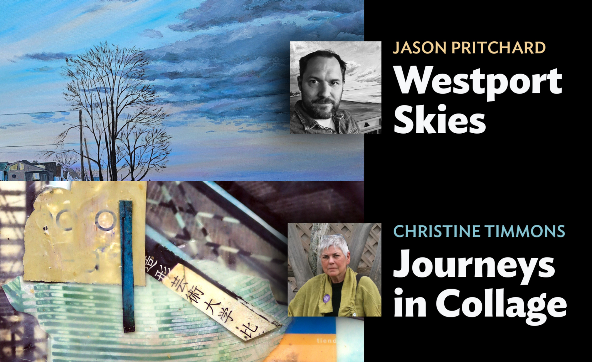 Artist Reception: Jason Pritchard on ‘Westport Skies’ and Christine ...