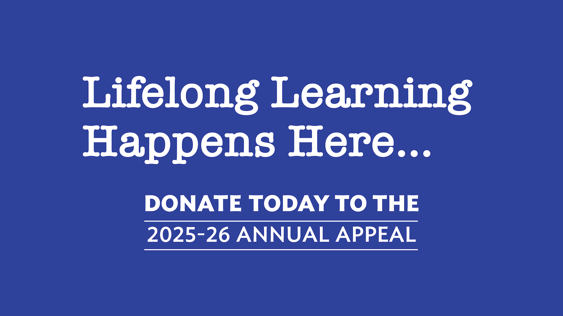 Lifelong Learning Happens Here: Westport Library Launches 2025-26 Annual Appeal | The Westport ...