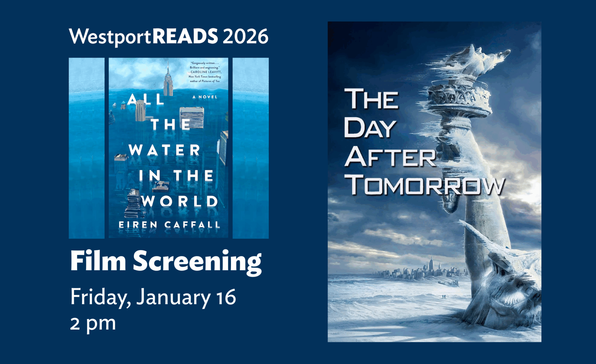 WestportREADS Film Series: The Day After Tomorrow | The Westport Library