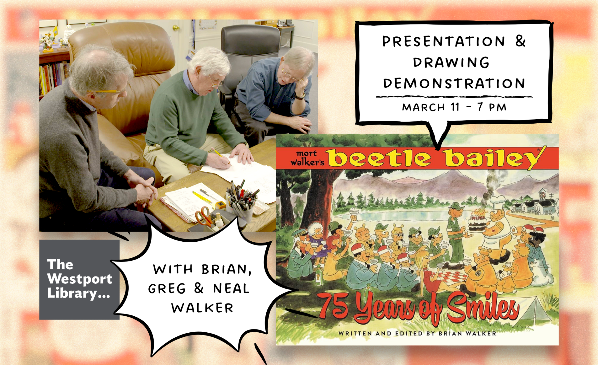 'Beetle Bailey: 75 Years of Smiles': Author Talk and Drawing ...
